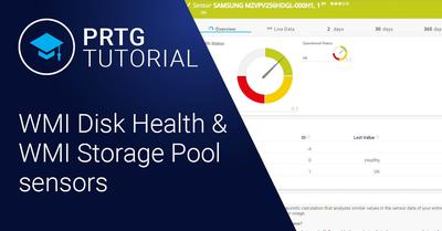 Video: WMI Disk Health & WMI Storage Pool sensor